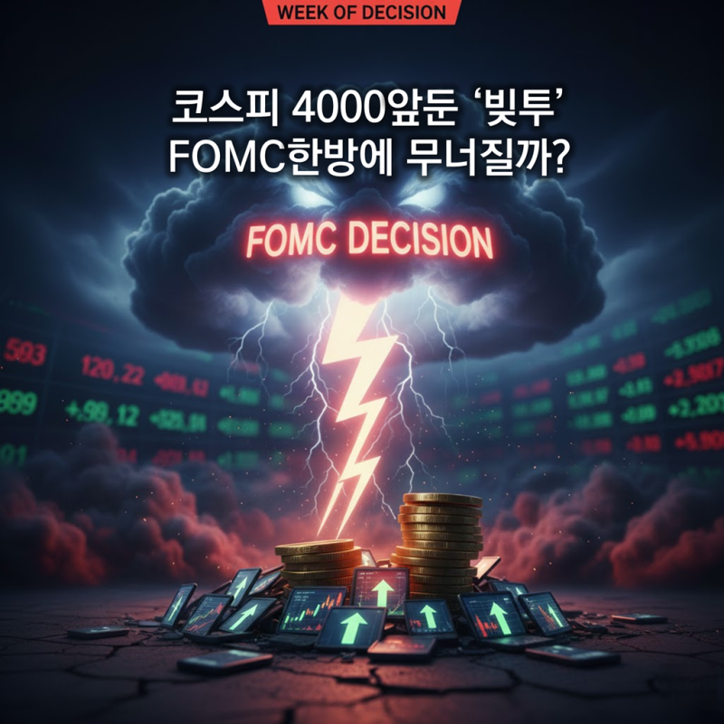 10/27 코스피 4000 앞둔 '빚투'... FOMC 한 방에 무너질까?