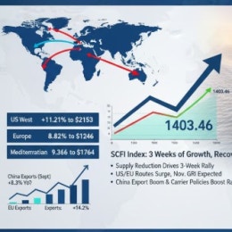 공급 조절 나선 해운사들... SCFI, 3주 연속 상승 ‘1400선 회복’