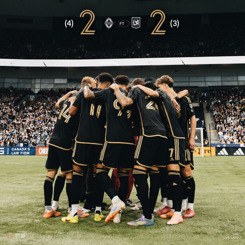 손흥민 2골 - LAFC, xG 압도했지만 밴쿠버에 승부차기패