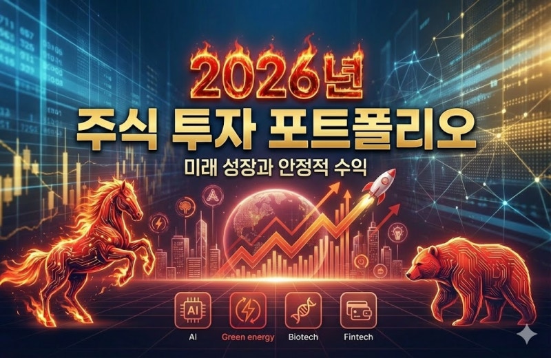 2026년 주식 포트폴리오 EP.1 (by. 주식집사남)