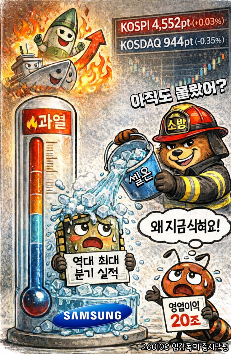 댓글 : [1월 8일] 임감독의 증시만평