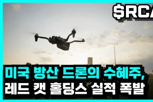미국 방산 드론의 현실적인 수혜주, 레드 캣 홀딩스 실적 폭발