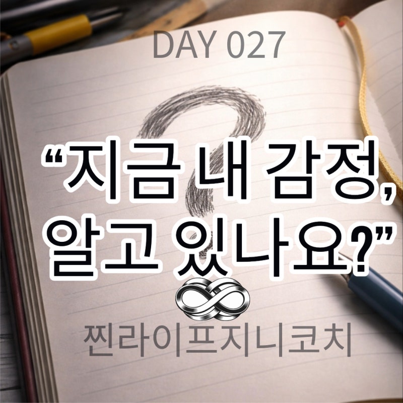 가장 위험한 무지는, 내 감정을 모르는 것이다 DAY 027