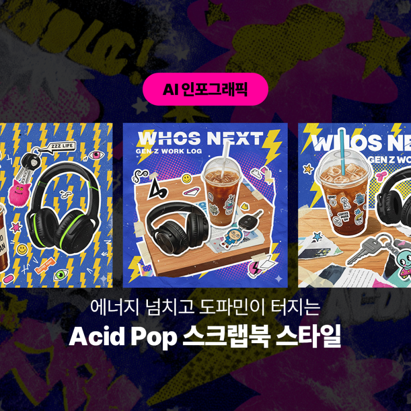 AI로 Acid Pop Scrapbook 스타일 포스터 만들기: Nano Banana Pro로 힙한 콜라주 완성하기